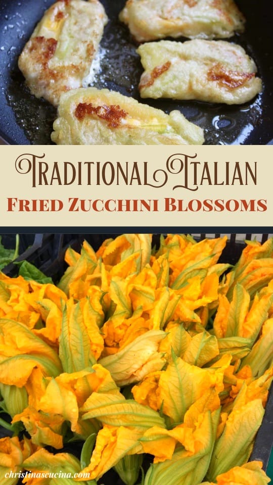 Zucchini Flowers Recipe - Authentic Italian & Scottish Recipes & Travel ...