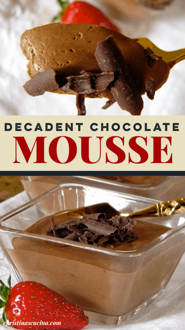 Dreamy and Decadent Chocolate Mousse (Freeze it for Frozen Treat ...