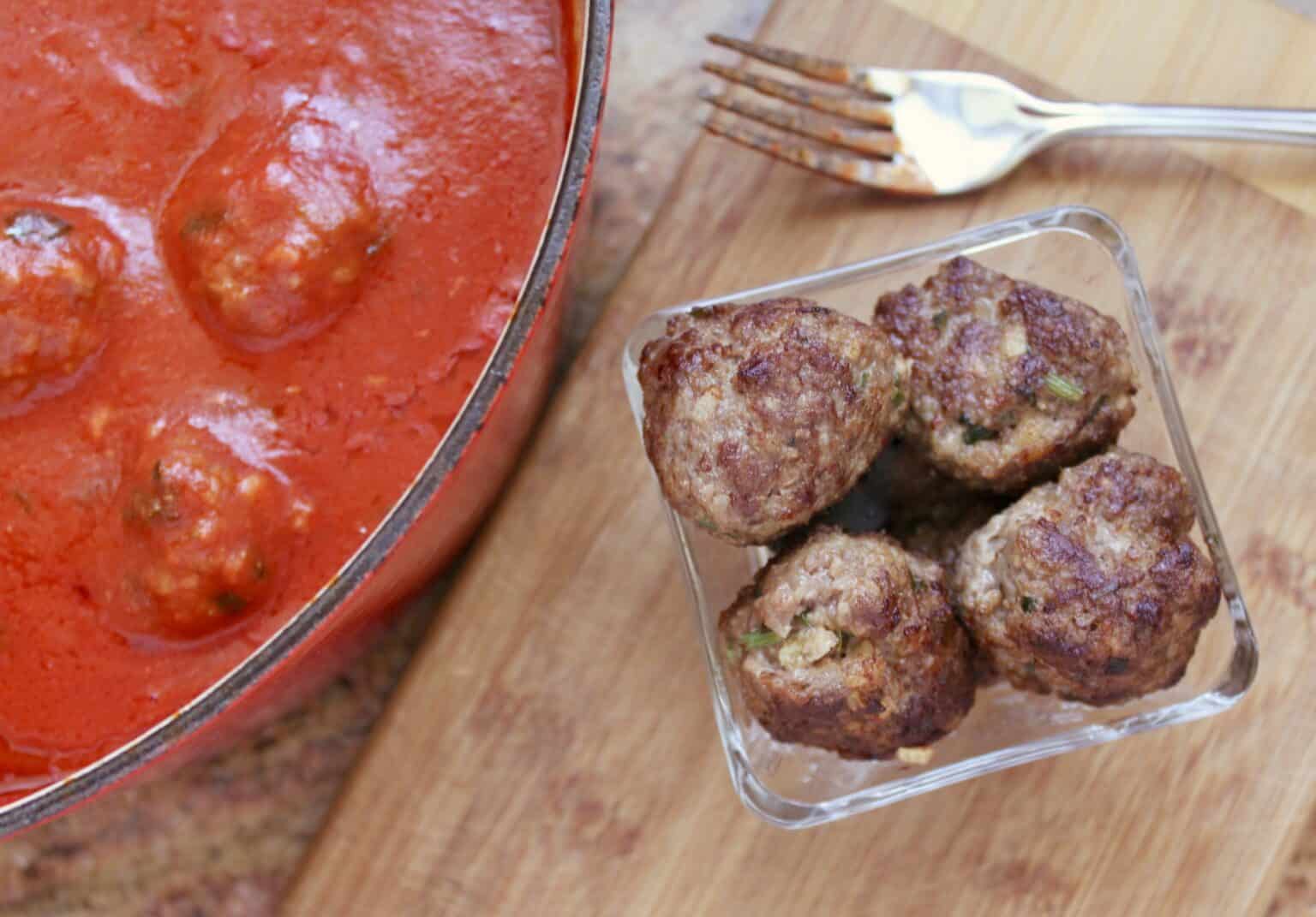 How To Make Meatballs Italian Meatball Recipe Christinas Cucina