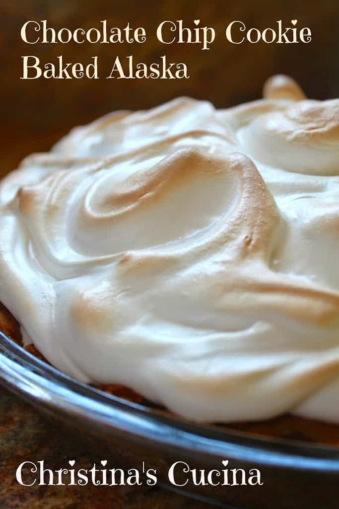 Chocolate Chip Cookie Baked Alaska Pie - Authentic Italian & Scottish ...