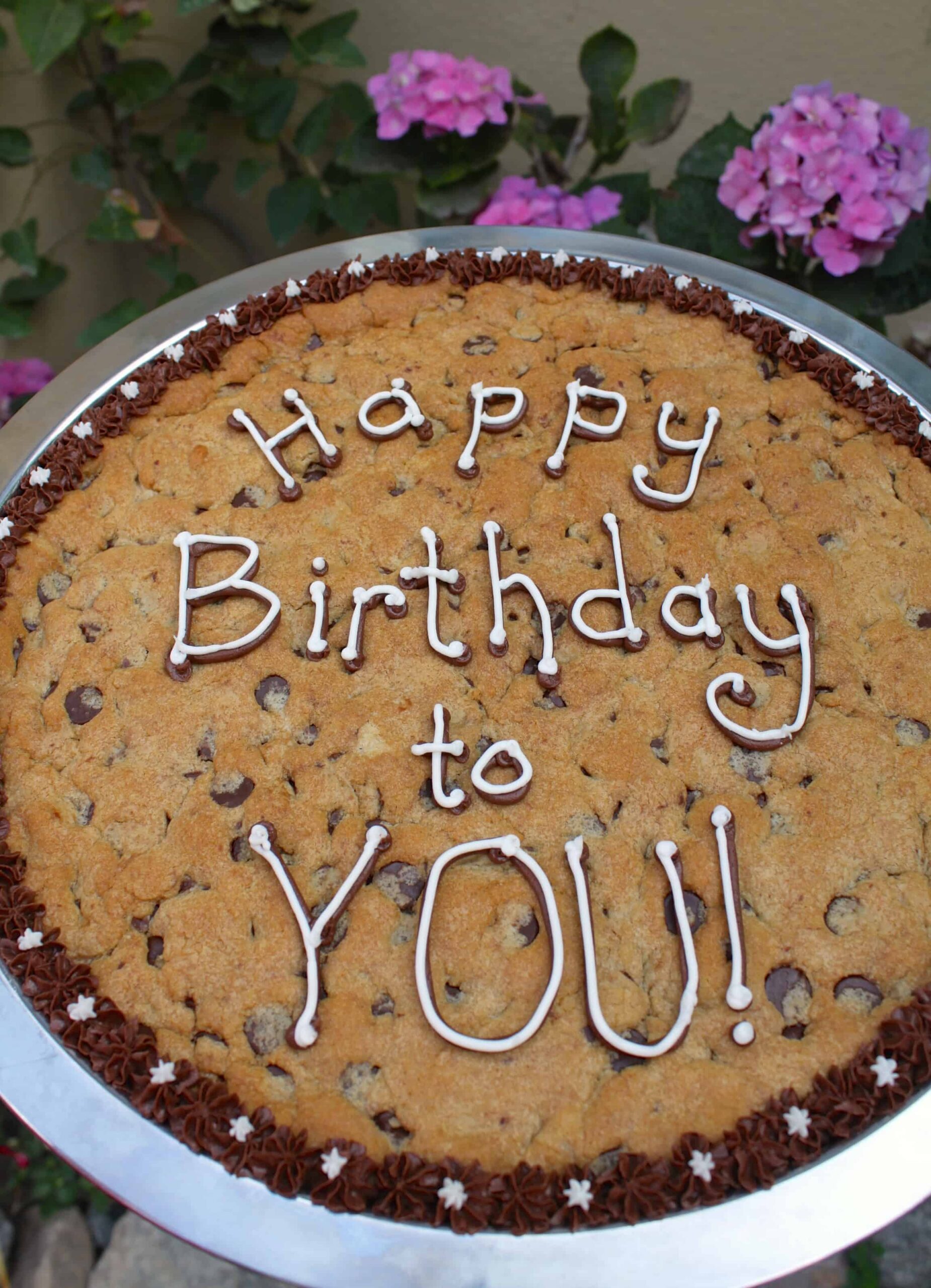 Cookie Cake Recipe (When You're Tired of Birthday Cake) - Christina's ...
