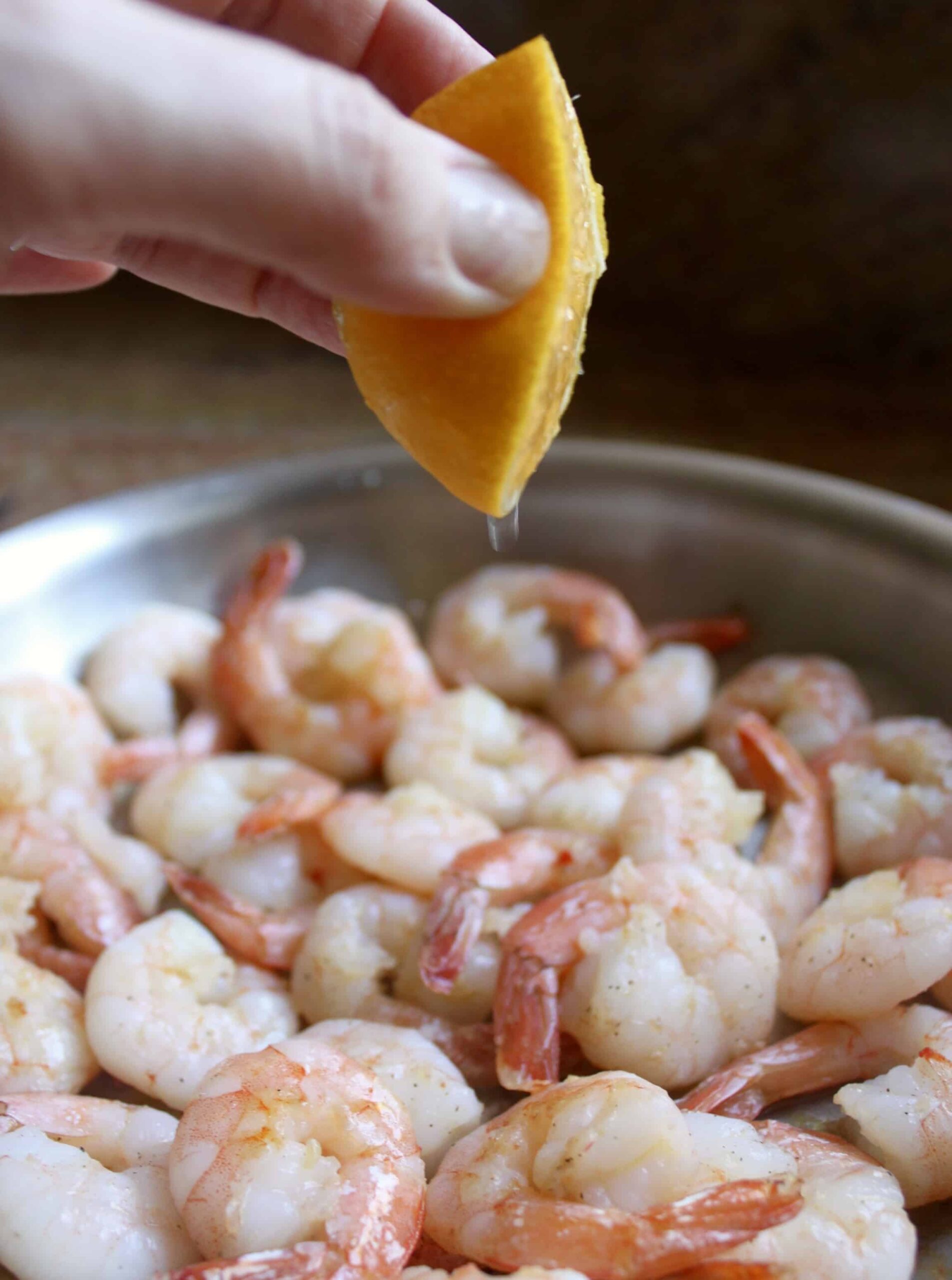 Lemon-Scented Shrimp Recipe (Gamberi al Limone) from The Italian ...