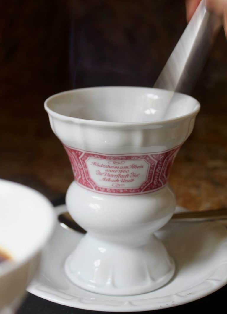How to Make an Authentic Rüdesheimer Coffee with Asbach Brandy and ...