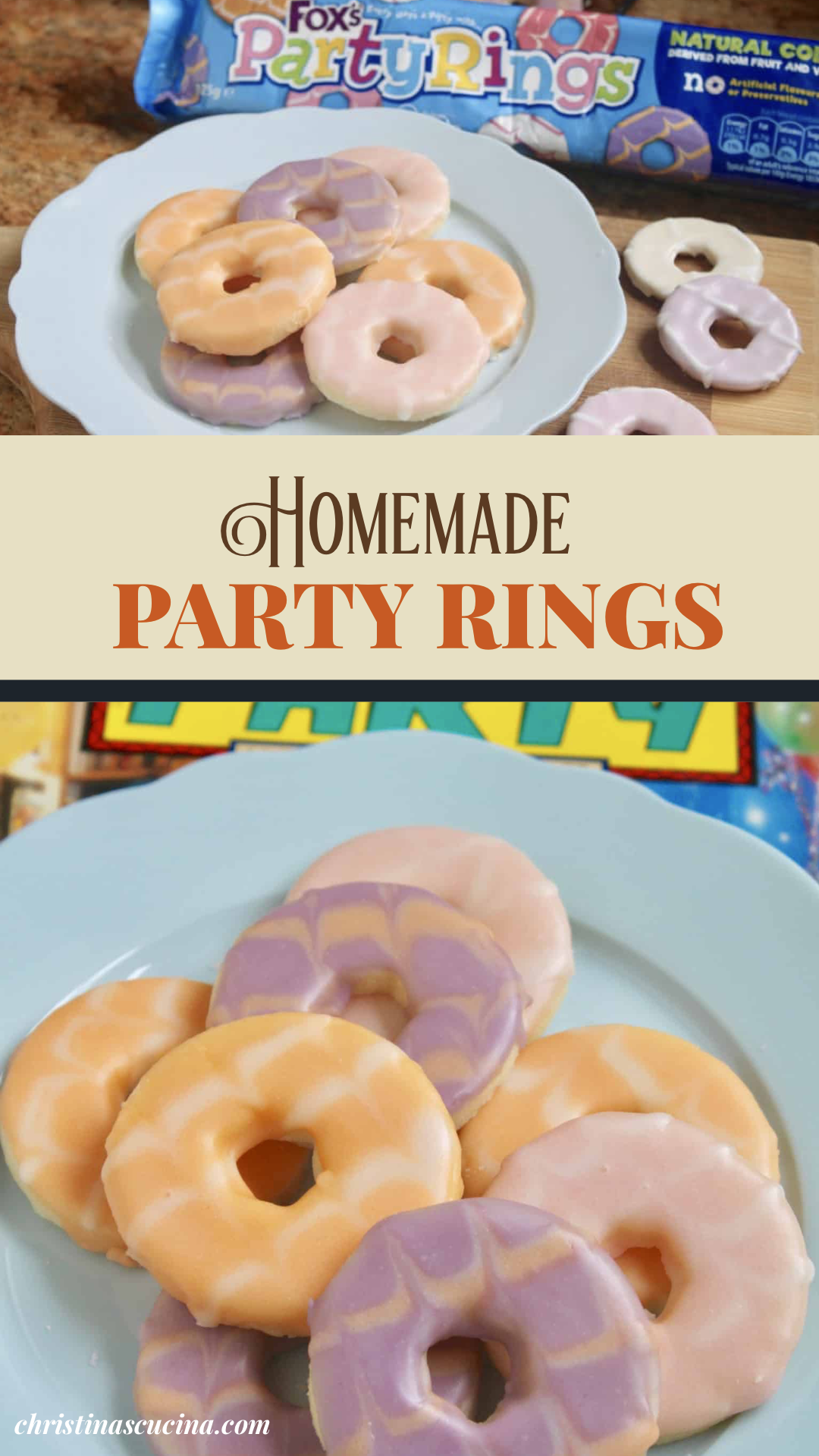 Homemade Party Rings - Classic British Biscuits (Cookies) - European ...