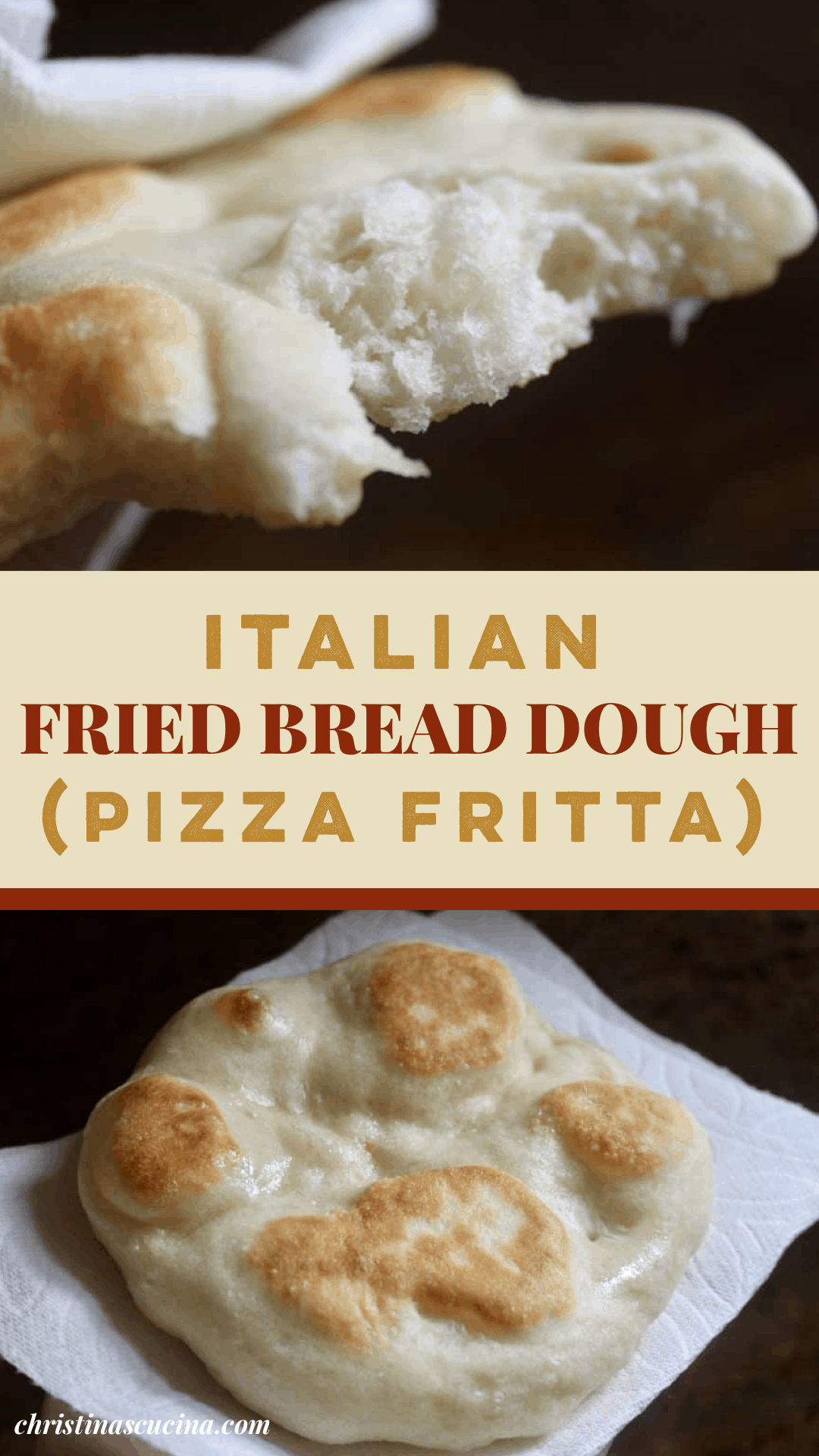 Fried Bread Dough (Pizza Fritta) - Authentic Italian & Scottish Recipes ...