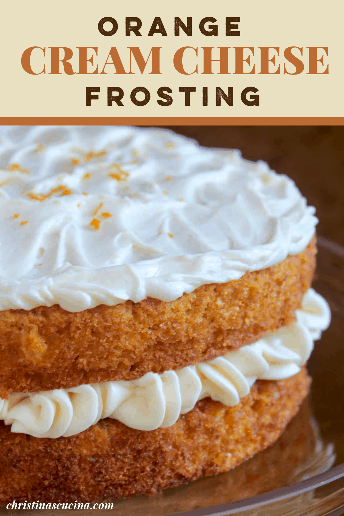 Best Orange Cream Cheese Frosting (with Grand Marnier Liqueur ...