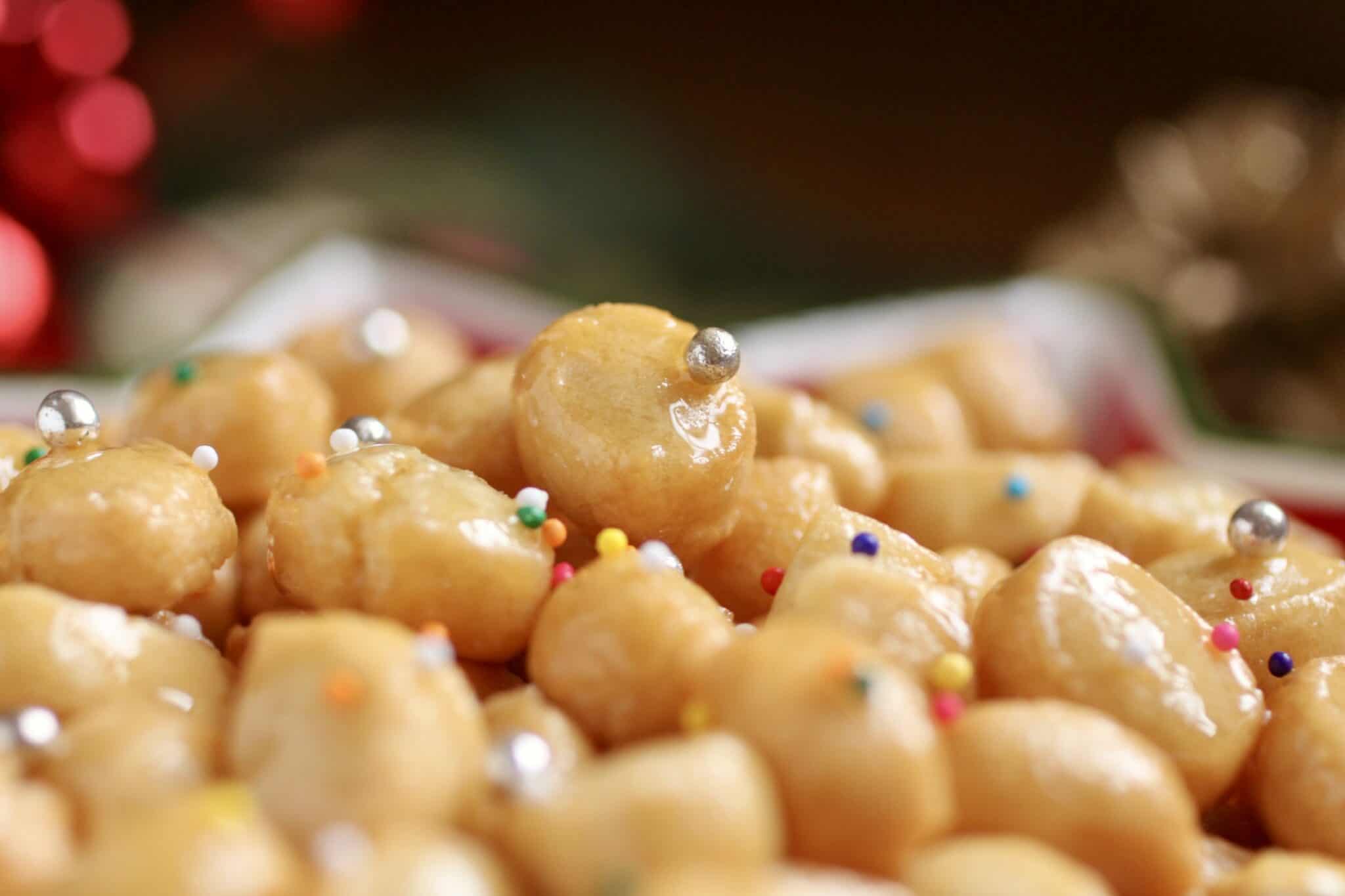 Struffoli (Cicerchiata) An Authentic Italian Recipe - Authentic Italian ...