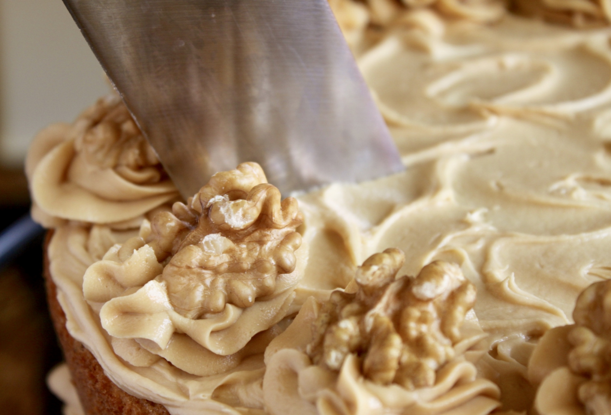 Coffee and Walnut Cake, a Classic British Cake for Afternoon Tea ...