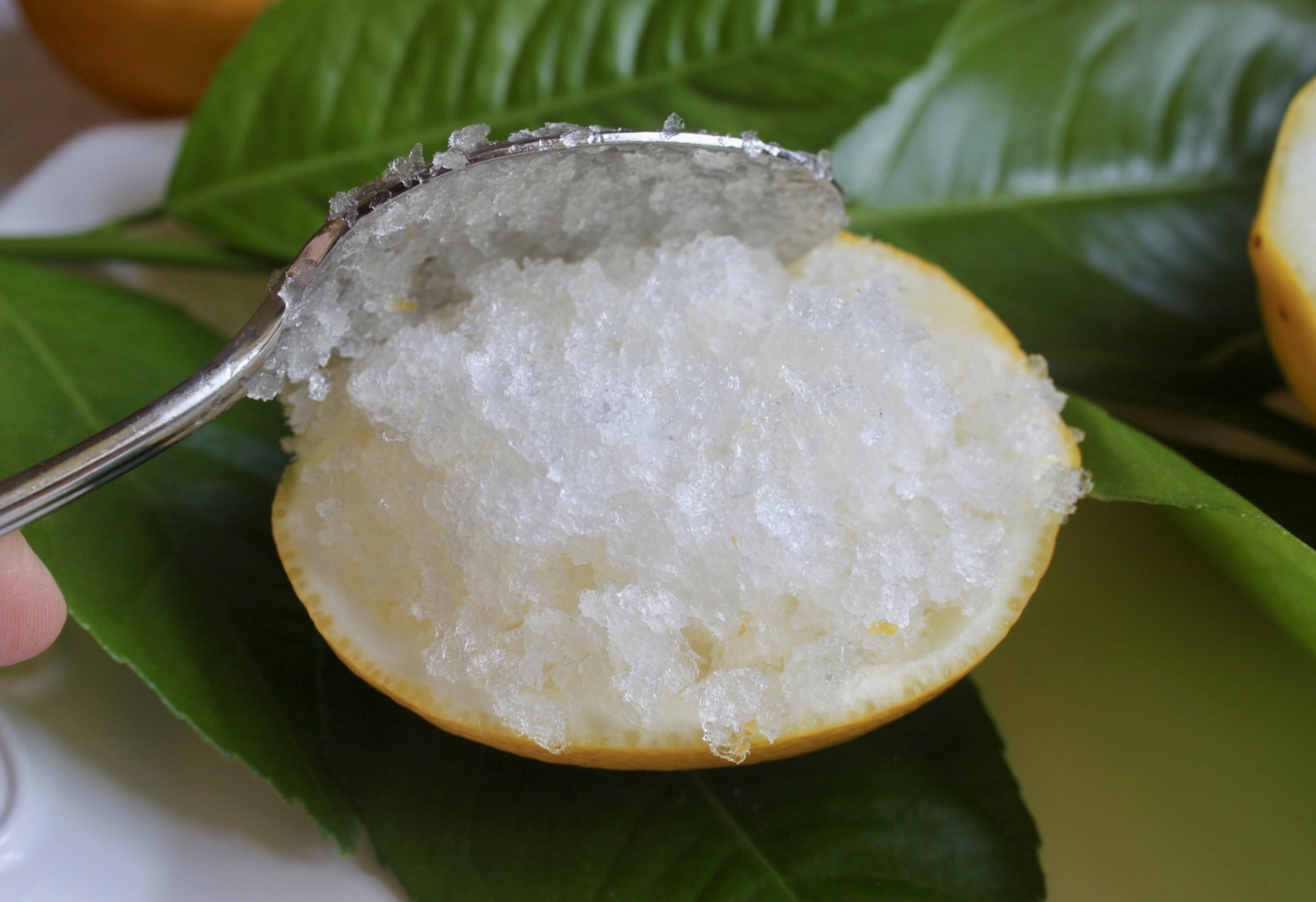 Lemon Granita or Lemon Ice (Granita al Limone) - Authentic Italian ...