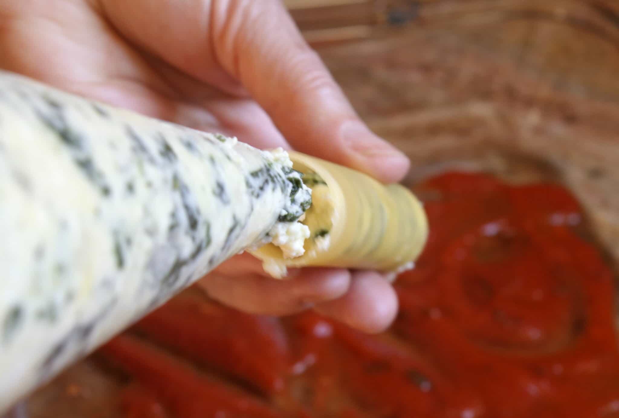 Authentic Italian Manicotti Recipe (Stuffed with Three Cheeses ...