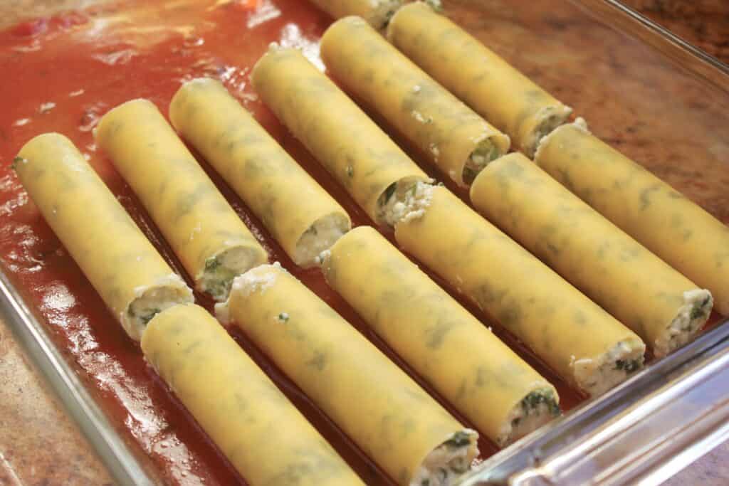 Authentic Italian Manicotti Recipe (Stuffed with Three Cheeses ...