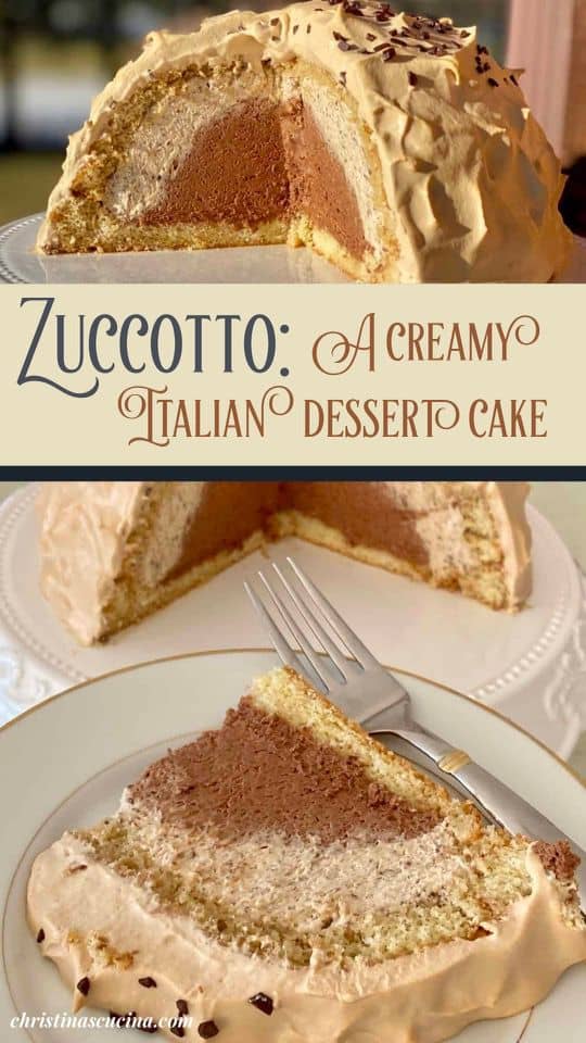 Zuccotto: a Creamy Italian Dessert Cake - Authentic Italian & Scottish ...