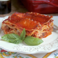 Lasagna (Traditional Italian Recipe) Easy Step by Step Directions ...