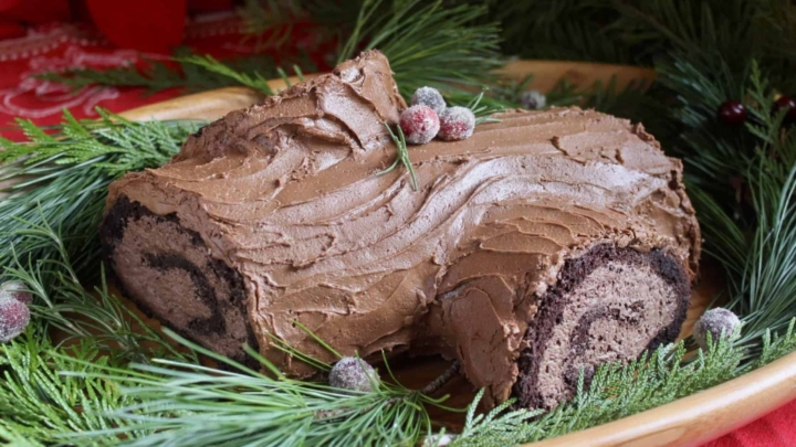 Yule Log (Made Easily, Delicious and Gluten Free!) - Authentic Italian ...