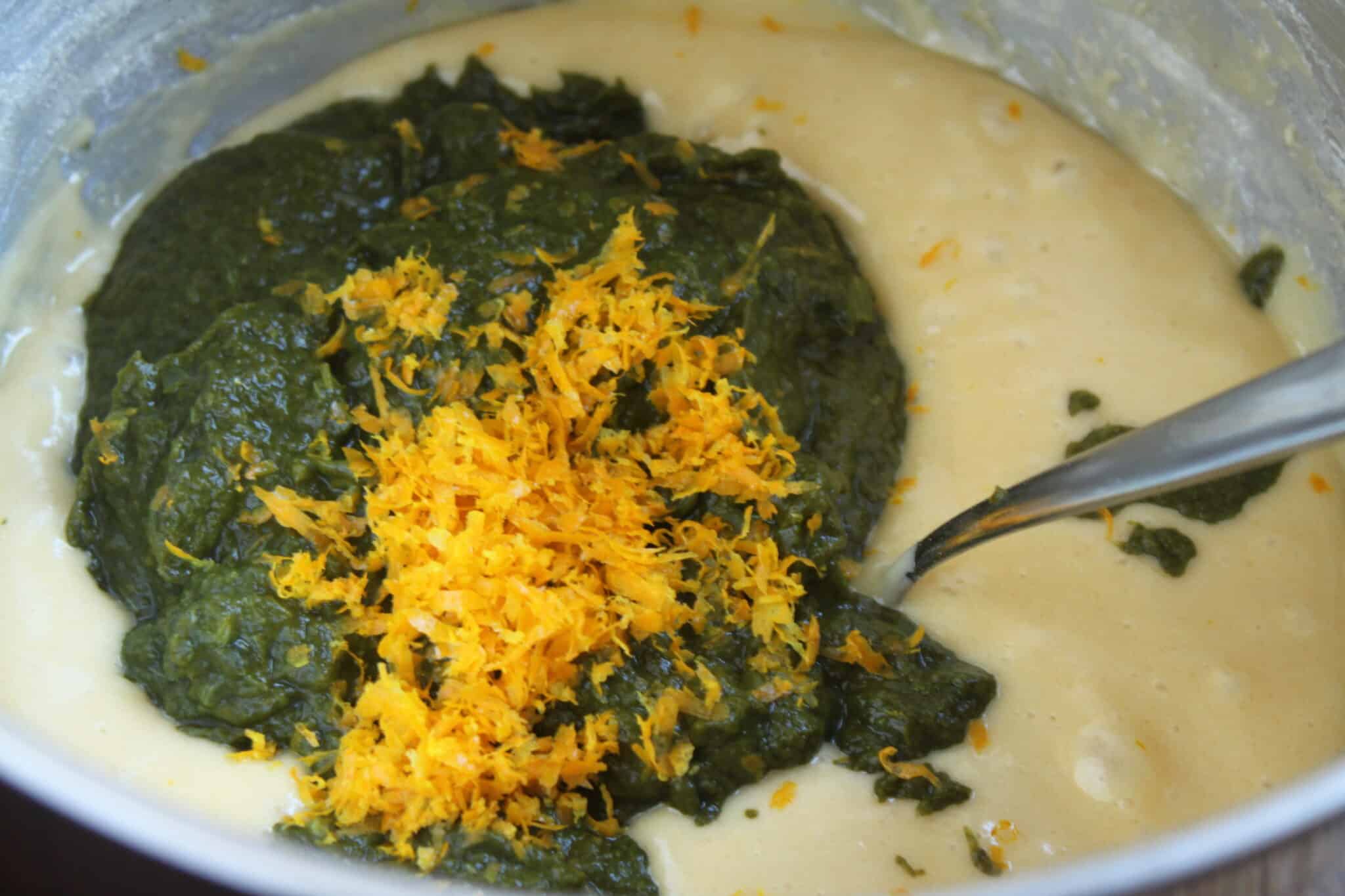 Green Cake or Moss Cake for St Patrick's Day (Made with Spinach ...