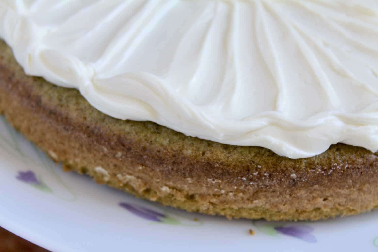 Green Cake or Moss Cake for St Patrick's Day (Made with Spinach ...