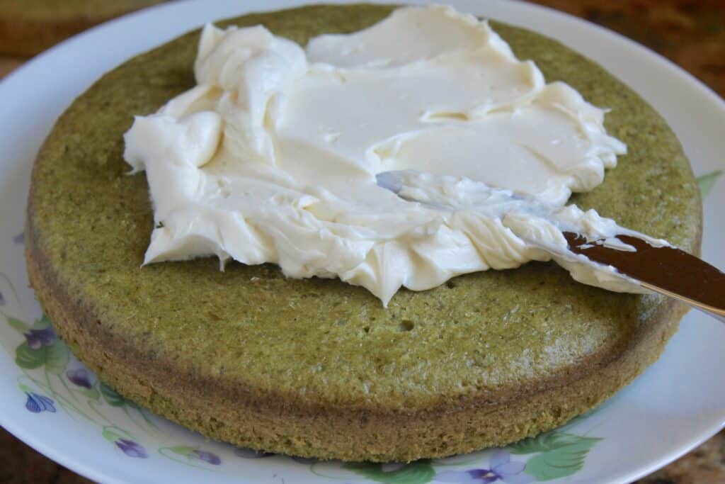 Green Cake or Moss Cake for St Patrick's Day (Made with Spinach ...