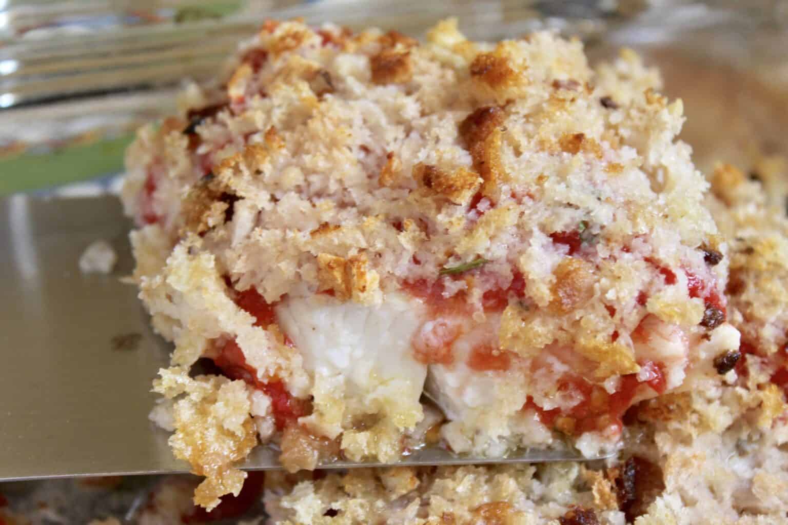 Oven Baked Fish (Italian Style with Tomatoes) - European Food and Travel