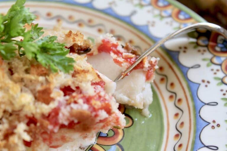 Oven Baked Fish (Italian Style with Tomatoes) - European Food and Travel