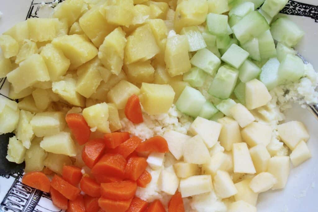 Korean Potato Salad (Gamja Salad) - Authentic Italian & Scottish ...