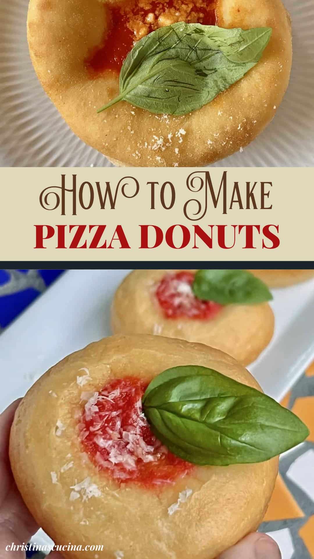 Pizza Donuts - Savory Italian Recipe (Pizza Doughnuts) - Authentic ...