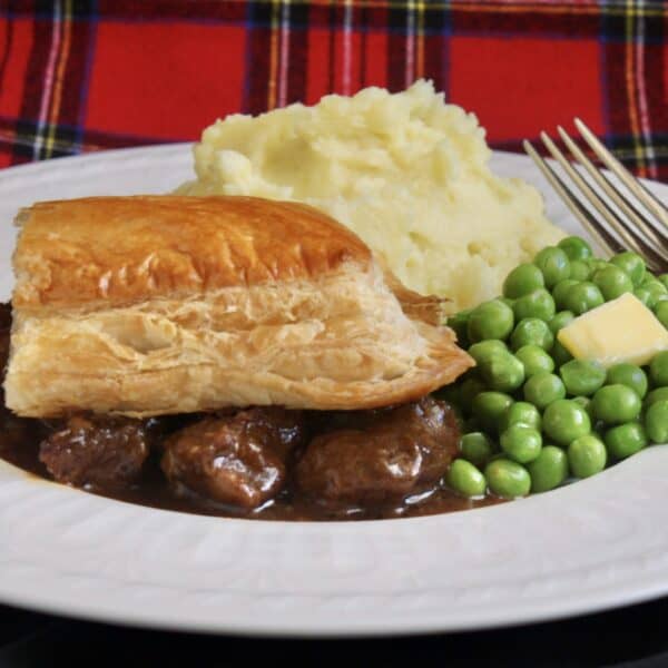 Scottish Steak Pie (with Puff Pastry Topping) - Christina's Cucina