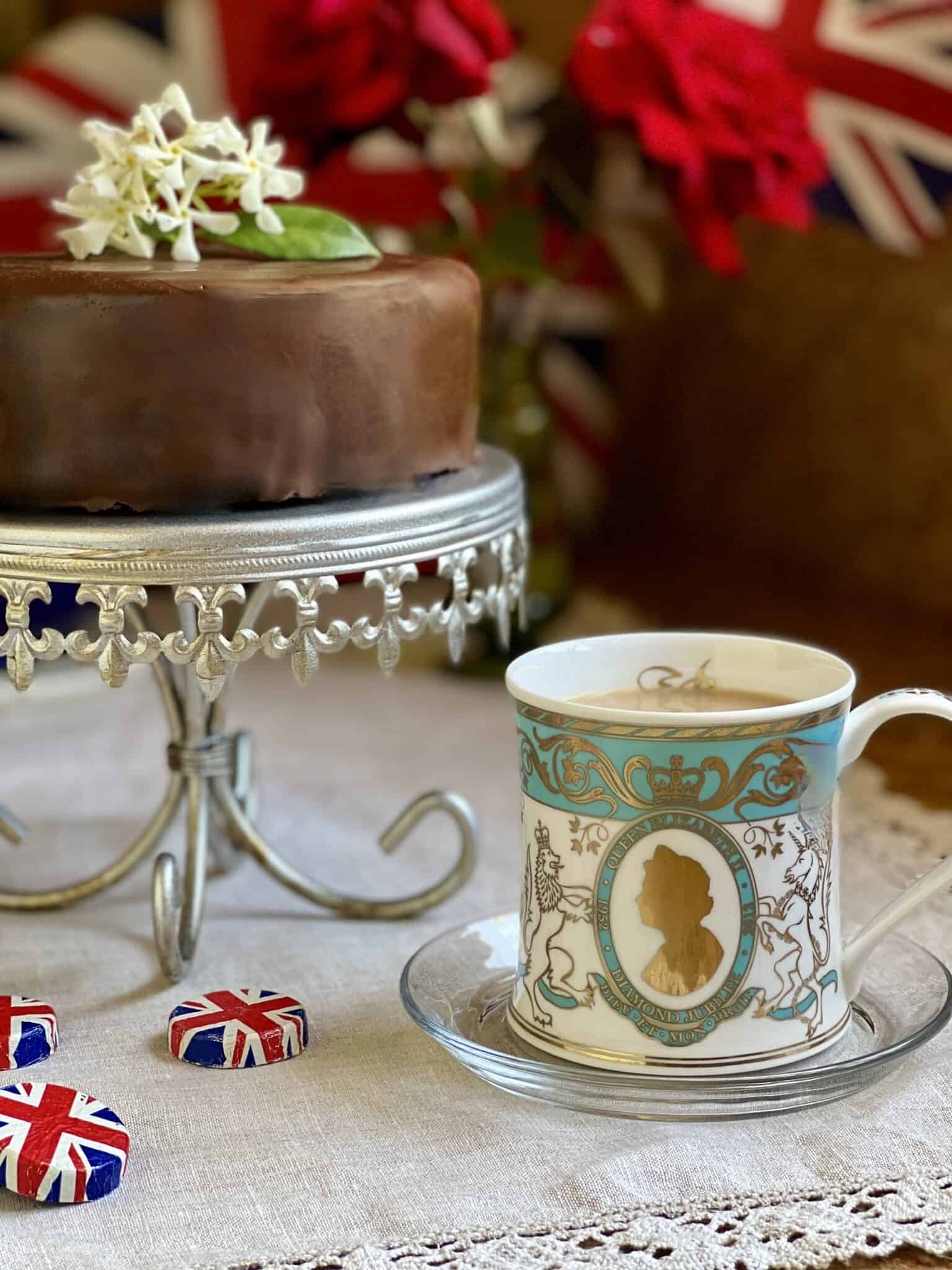 Coffee and Walnut Cake, a Classic British Cake for Afternoon Tea ...