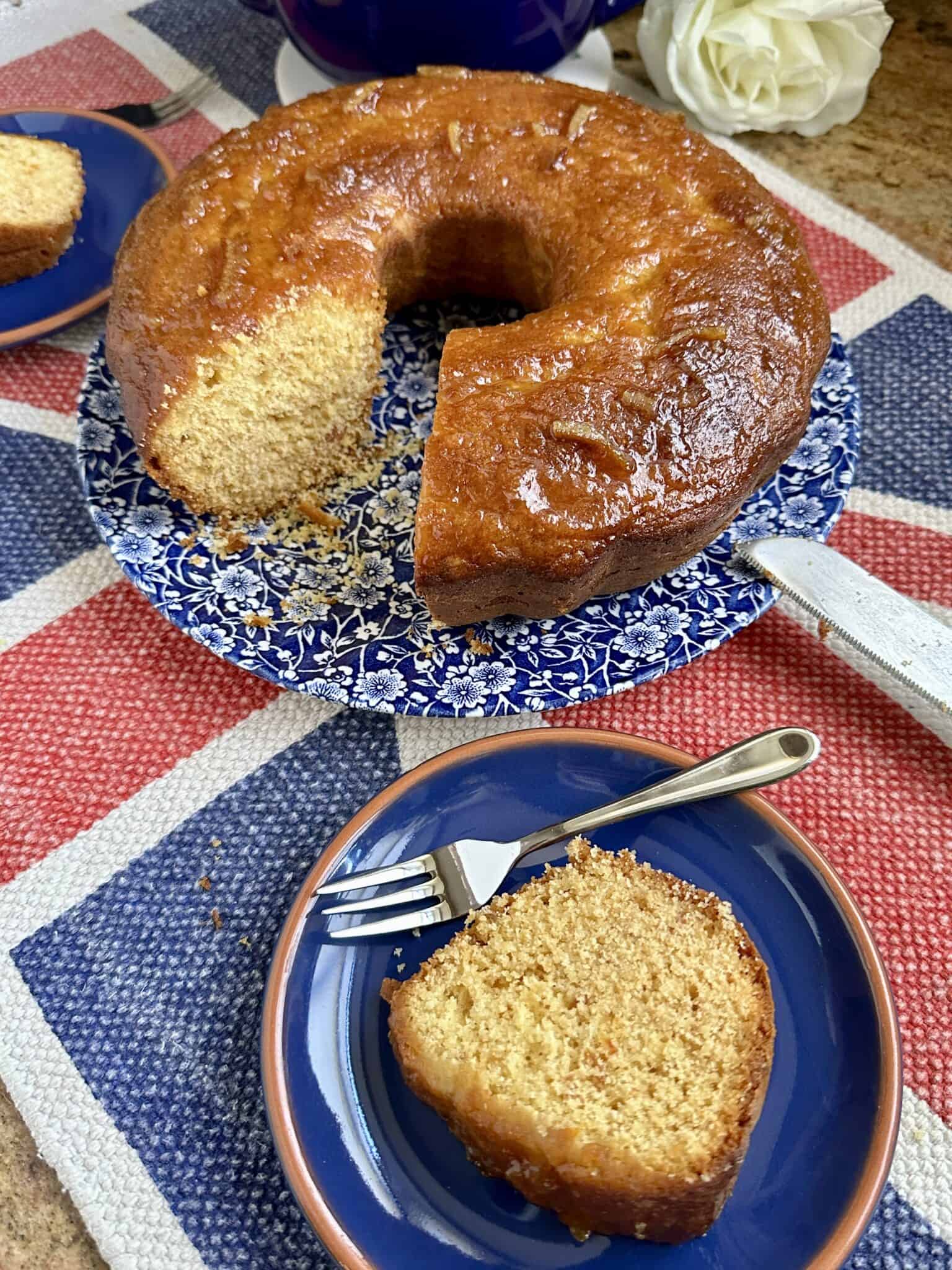 Orange Marmalade Cake (in a Bundt, Loaf or Round Cake Pan) - European Food and Travel