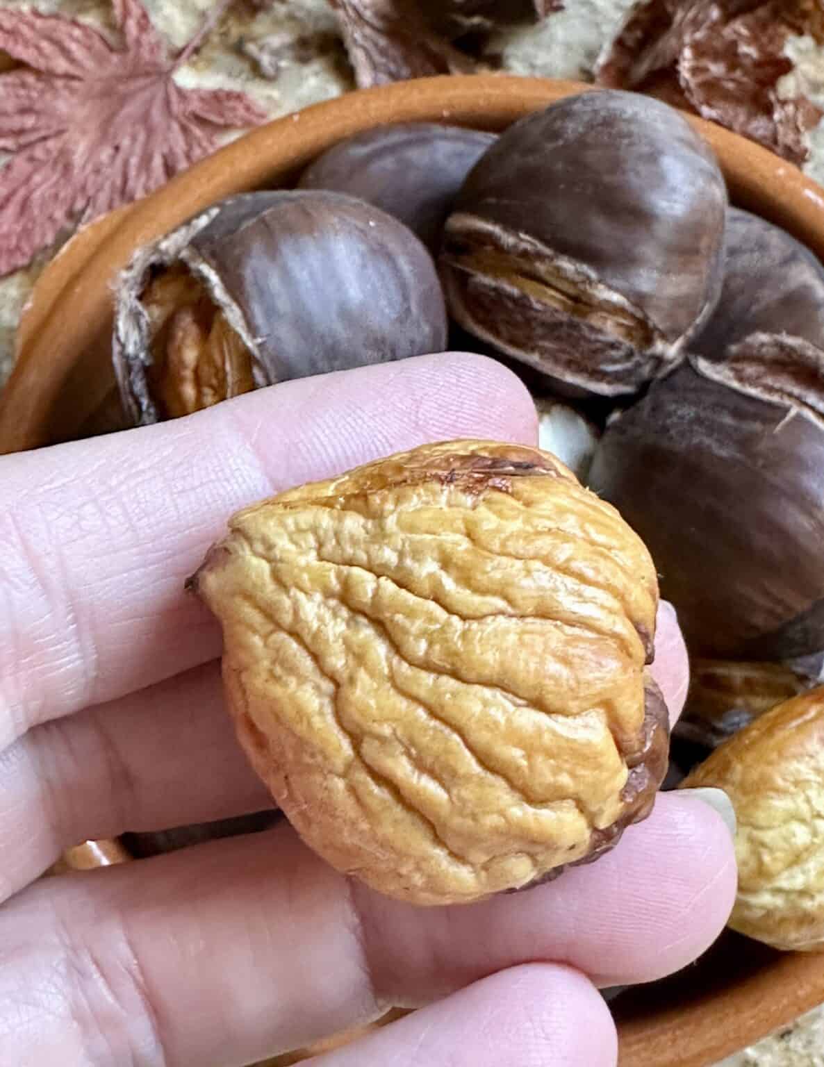 Roasted Chestnuts in 3 Easy Steps (in an Air Fryer) - Authentic Italian ...