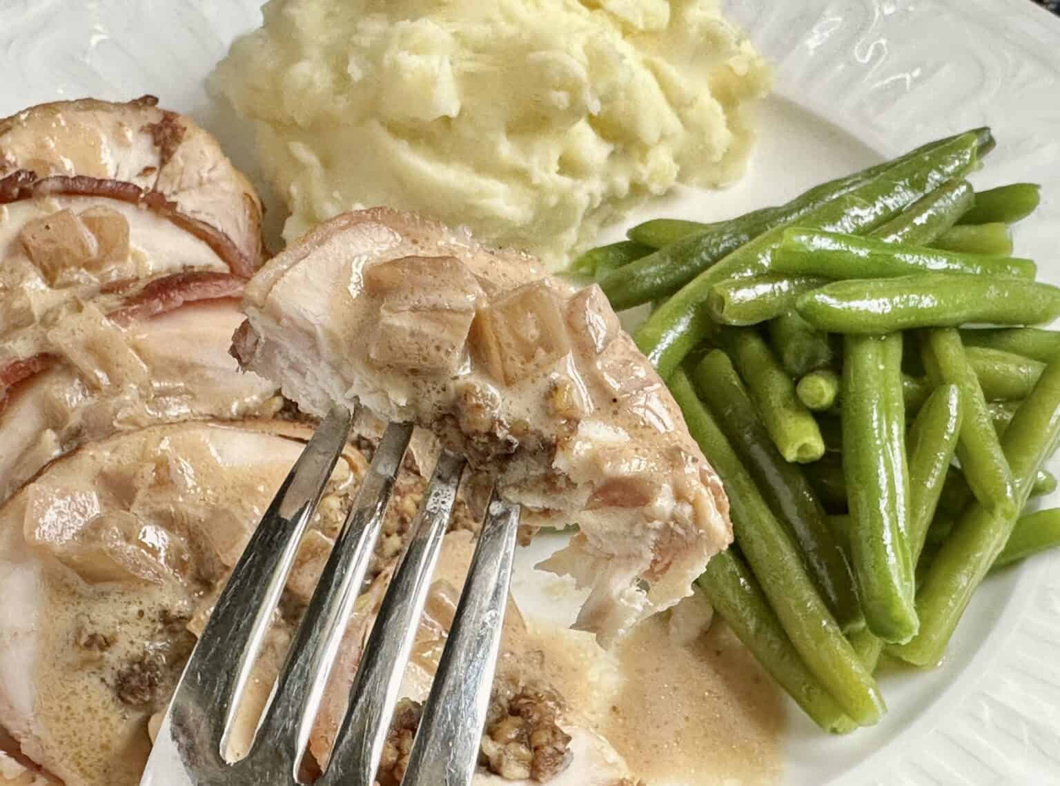 Balmoral Chicken (Recipe with Haggis) Scottish Meal - Christina's Cucina
