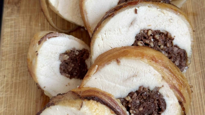 Chicken Braemar Recipe (Chicken Breast Stuffed with Black Pudding ...