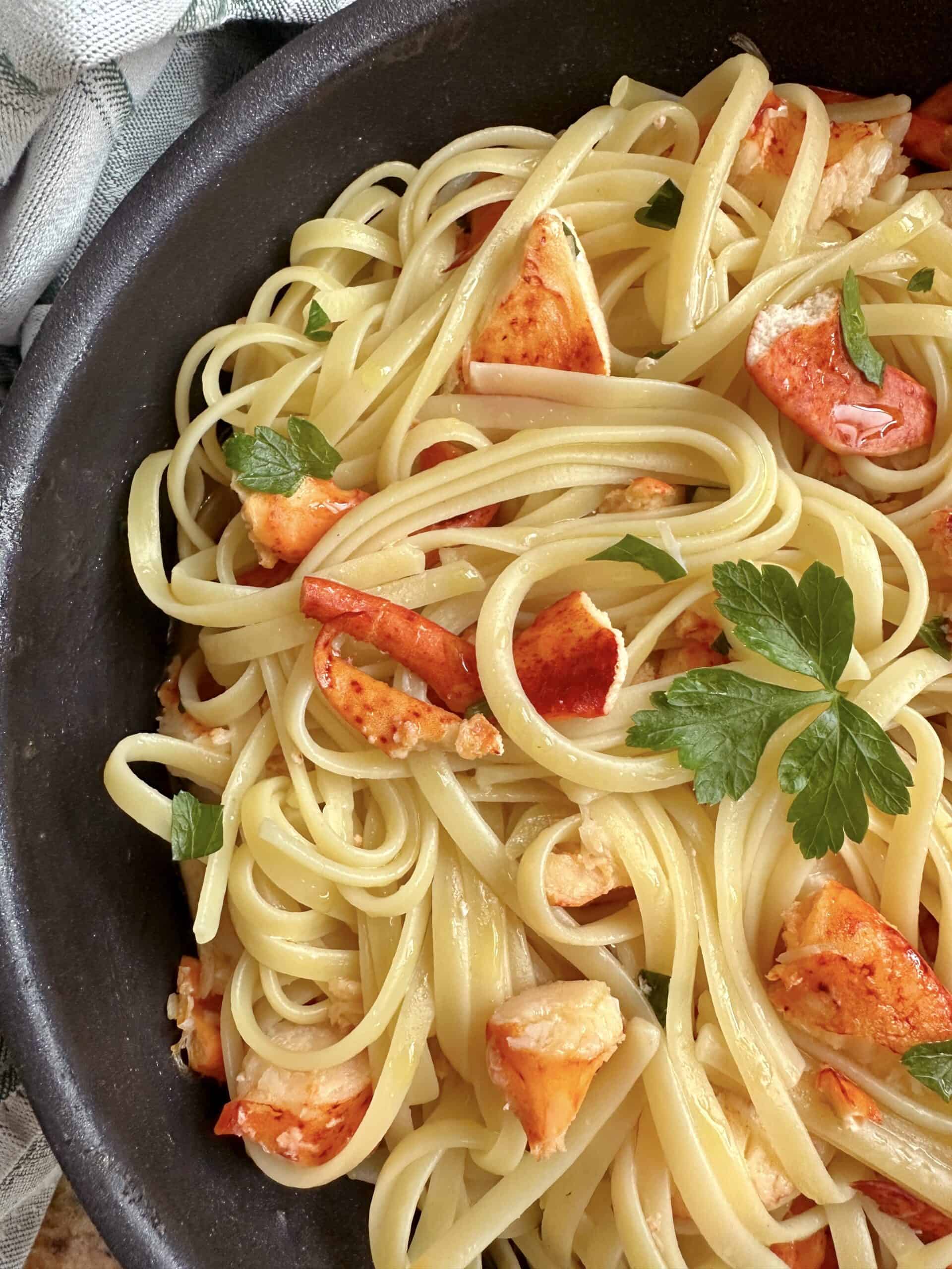 Lobster Pasta (Quick and Easy Recipe) - Authentic Italian & Scottish ...