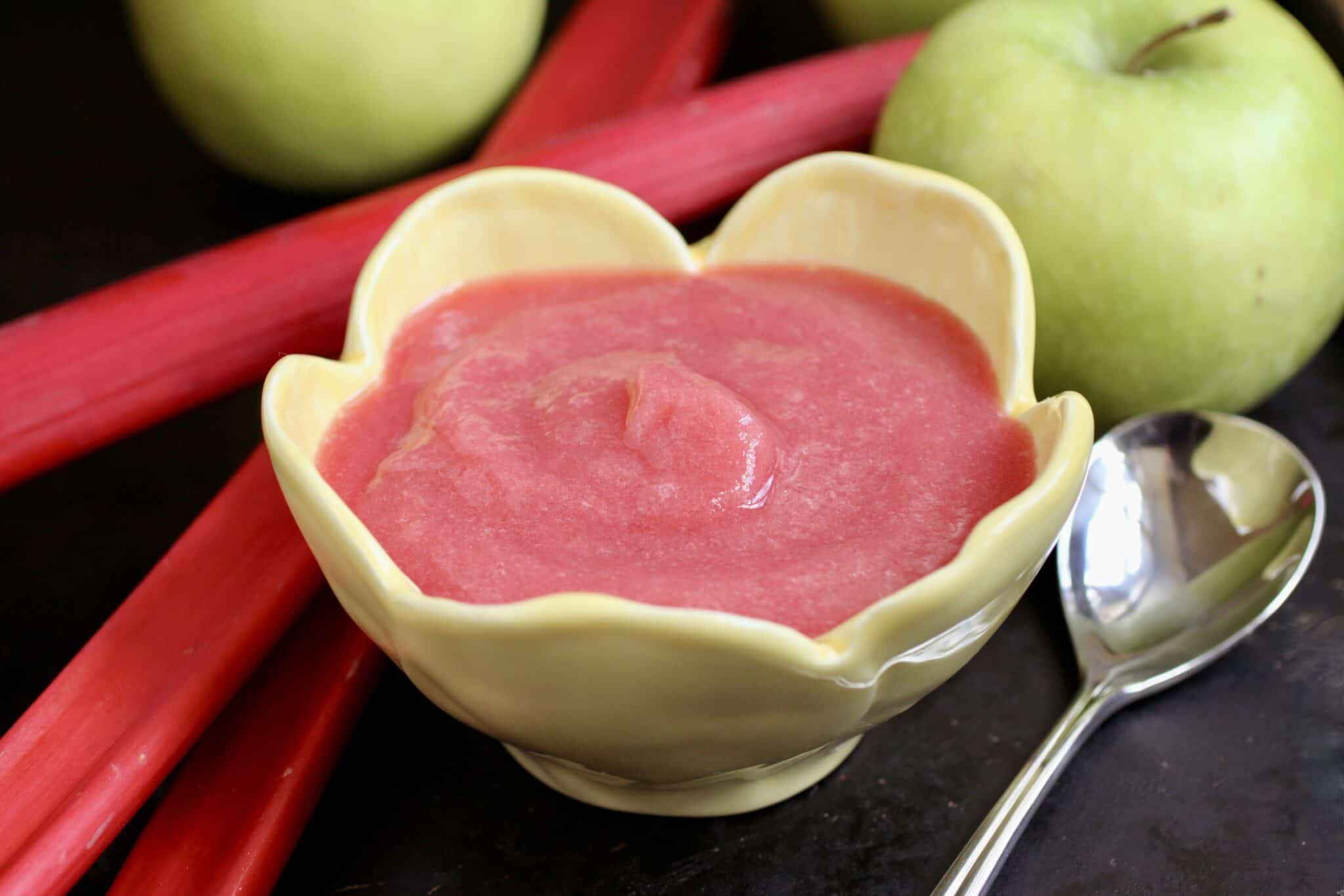 Rhubarb Applesauce - Authentic Italian & Scottish Recipes & Travel ...