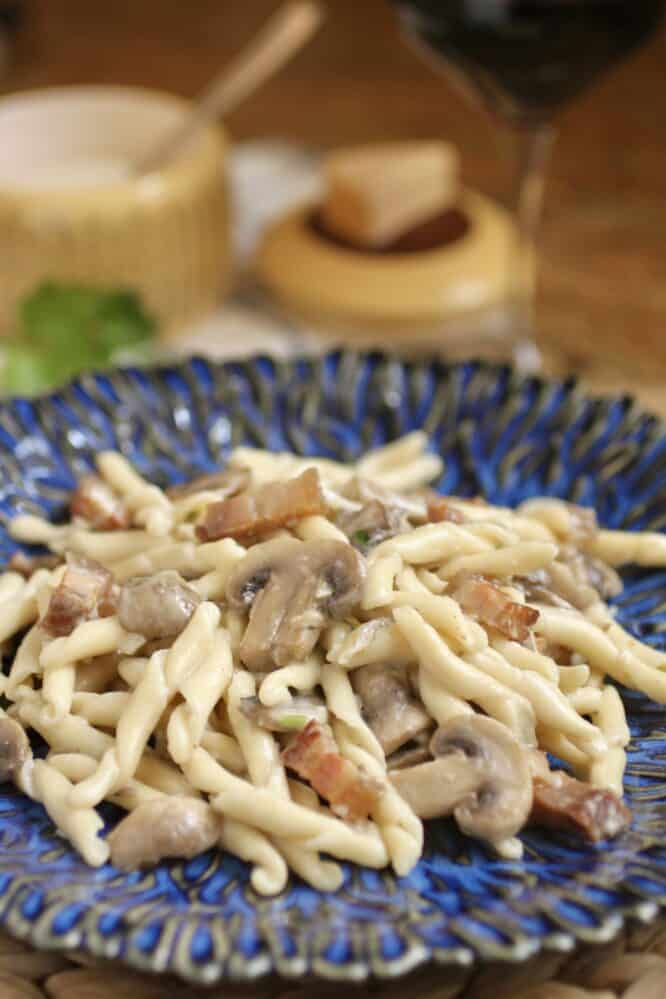 Strozzapreti with Mushrooms - Authentic Italian & Scottish Recipes ...