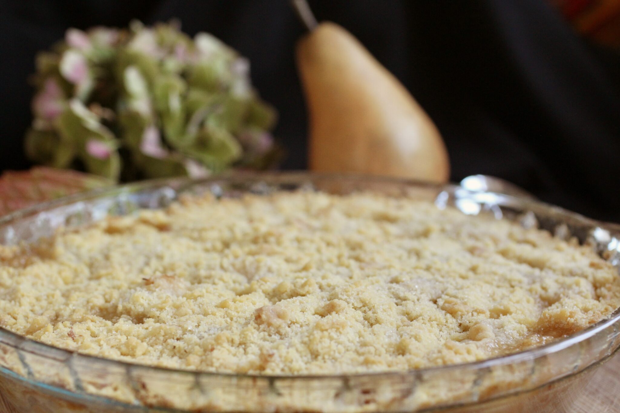 Pear Crumble (3 Ingredient Topping!) - Authentic Italian & Scottish ...